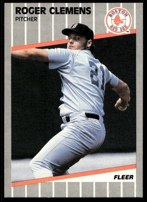 1989 Fleer 85 Roger Clemens Boston Red Sox Baseball Card | eBay