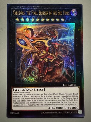 YUGIOH VARUDRAS THE FINAL BRINGER OF END TIMES ASIA ENGLISH LEDE ...