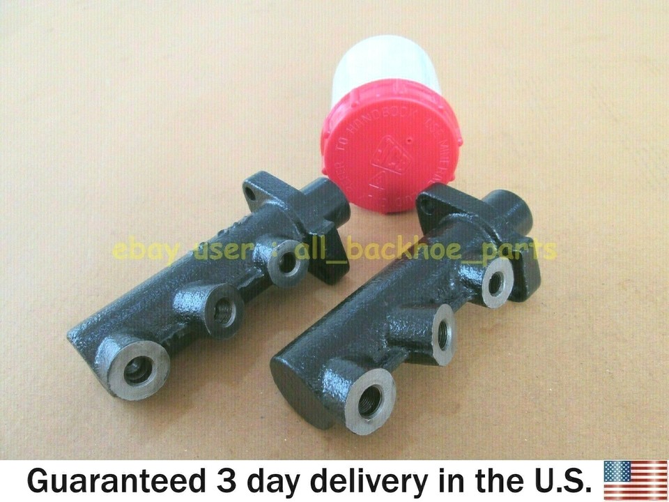 JCB BACKHOE- BRAKE MASTER CYLINDERS W. RESERVOIR (15/920389 15/905504 ...