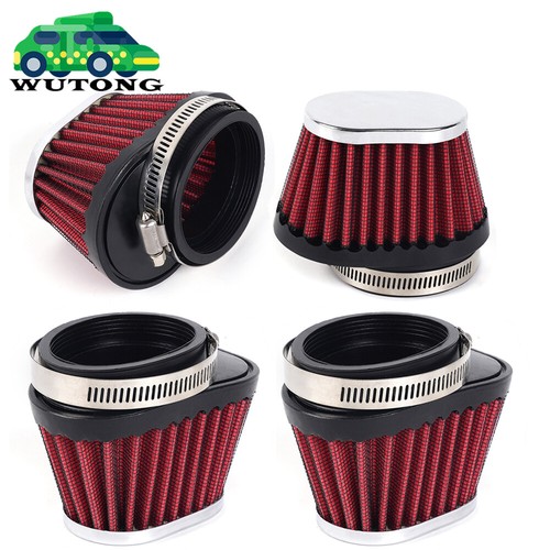 4X 51mm Motorcycle Pod Air Filter For Suzuki GSXR1100 GSX1100F KATANA ...