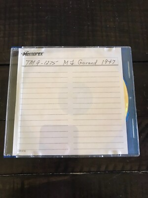 US Army TM 9-1275 M1 Garand 1947 PDF on CD | eBay