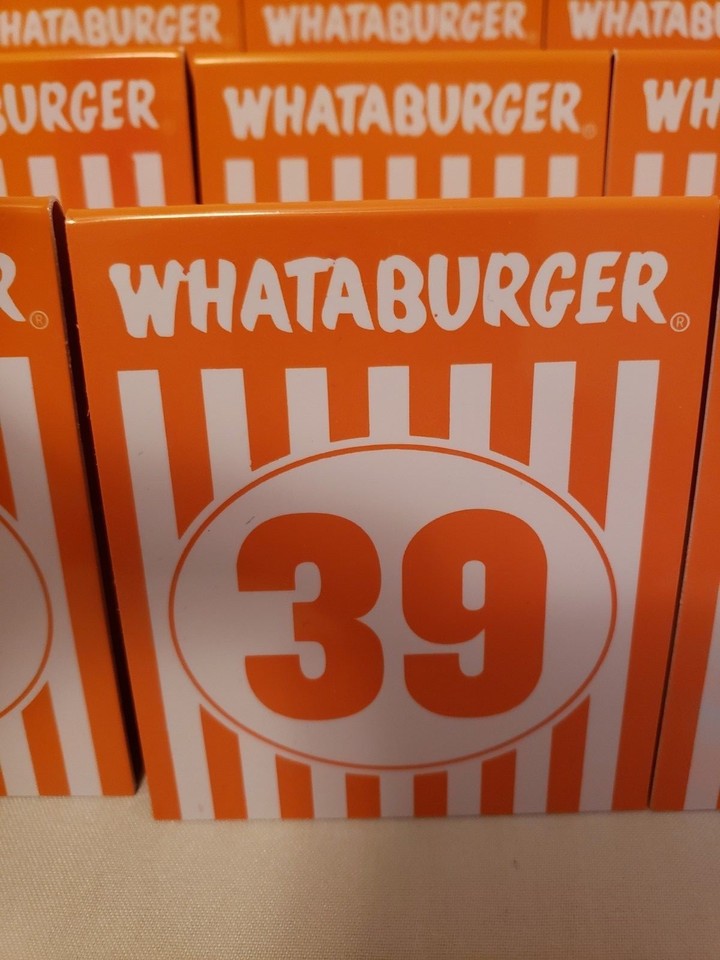 Individual WHATABURGER Restaurant Table Tent Numbers - Modern Glossy | eBay
