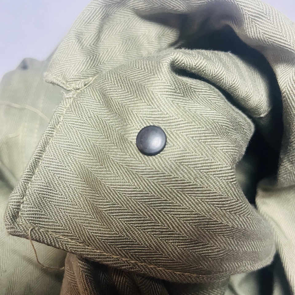 Deadstock 40s USMC P44 HBT Herringbone Twill Utility Field Shirt Jacket ...