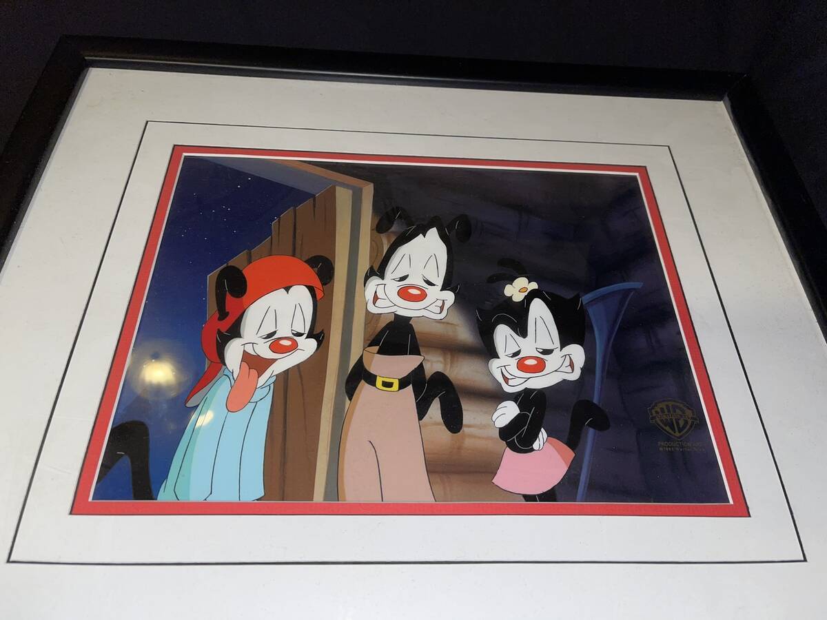 ANIMANIACS WAKKO YAKKO DOT SPACE PROBED ORIGINAL PRODUCTION ART ...
