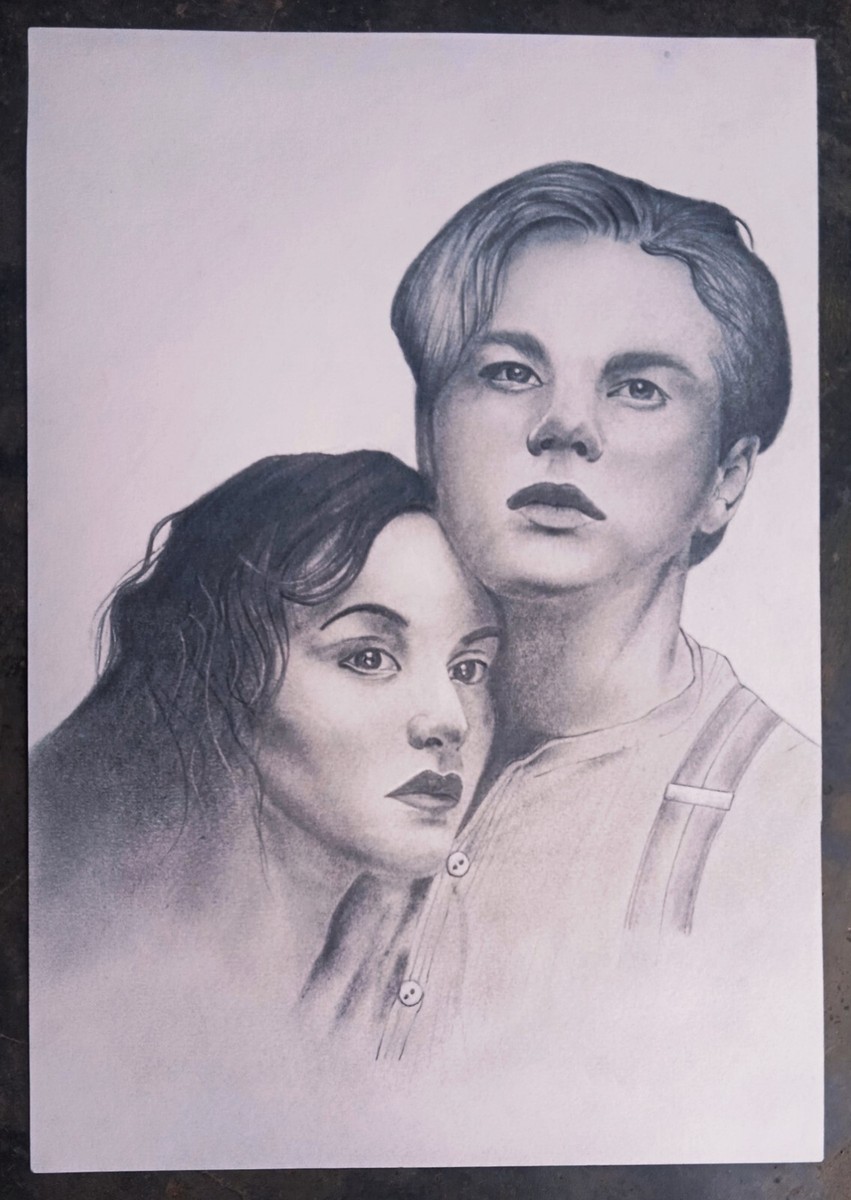 Desenho De Rosa Real Titanica