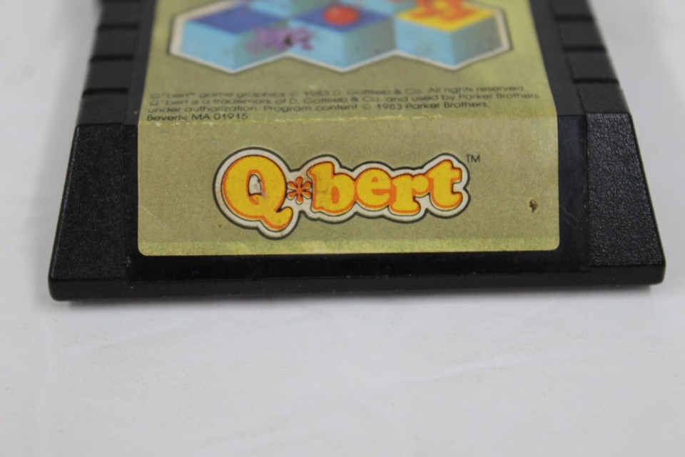 Q*bert (Atari 2600, 1983) Cart Only | eBay