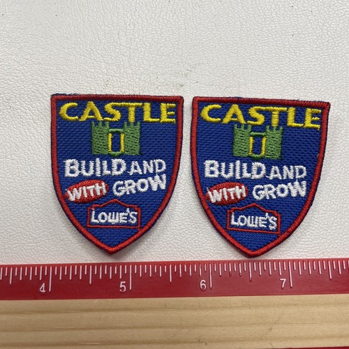2 Patch Lot CASTLE LOWES BUILD & GROW M003 | eBay