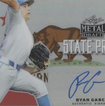 2019 Leaf Metal Draft - State Pride Ryan Garcia #SP-RG2 /50 (AU, RC ...