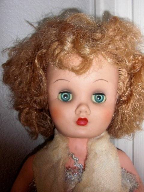 Eegee ~ Vintage Vinyl/HP 1950's Bride Doll 24" with Sleep Eyes | eBay