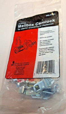 Sealed CCL - MBL82010 Mailbox Lock Counter-Clockwise Cam 2 Keys | eBay