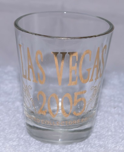 Las Vegas 2005 Limited Collectors Edition Shot Glass Gold Lettering | eBay