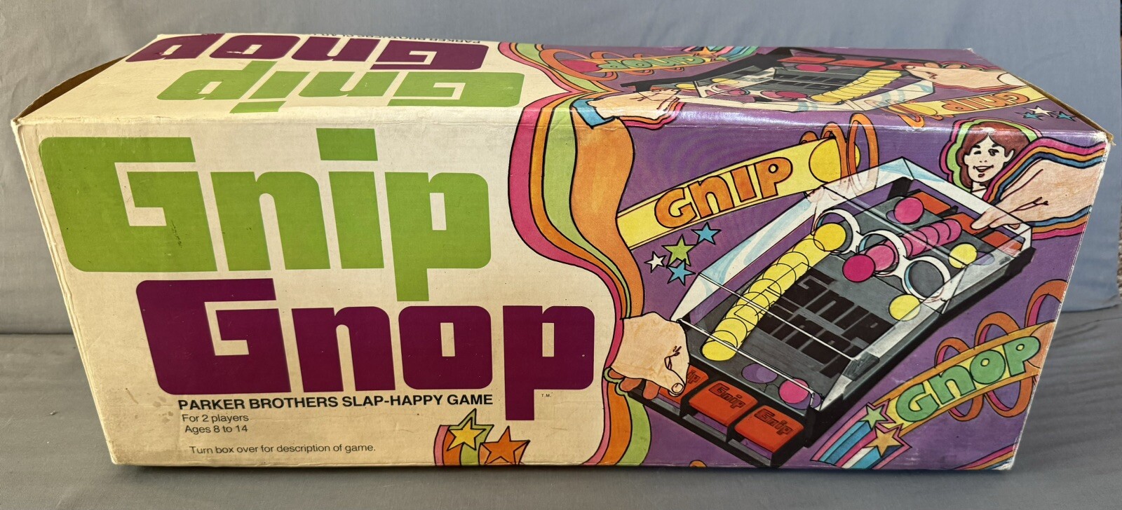 Vintage 1971 Gnip Gnop Parker Brothers Slap Happy Game Complete ...