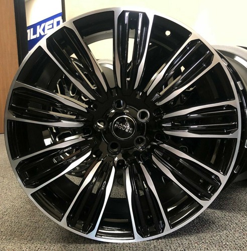 24'' inch Black Machine Wheels fit Range Rover Evoque Velar Sport HSE ...