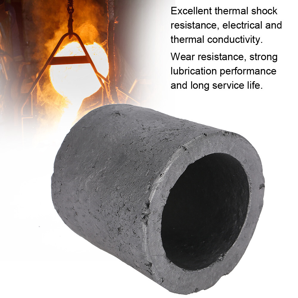 Cup Shape Silicon Carbide Graphite Furnace Casting Crucible Melting ...
