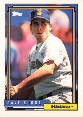 1992 Topps #728 Dave Burba Seattle Mariners | eBay