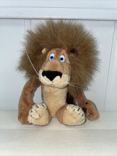 Alex The Lion Madagascar 7” RUSS Celebrity Beanbag Plush Stuffed Very ...
