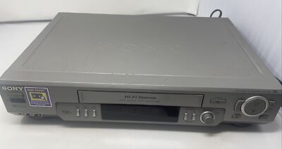 Sony SLV-N80 Hi-Fi 4 Head VCR VHS Recorder Player VHS Plus Gold Tested ...