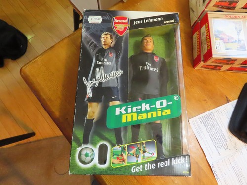 New in box rare Kick o Mania soccer doll action figure Jens Lehmann ...