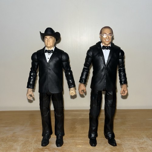 WWE Elite Custom BAF lot (2): Jim Ross & Gorilla Monsoon | eBay
