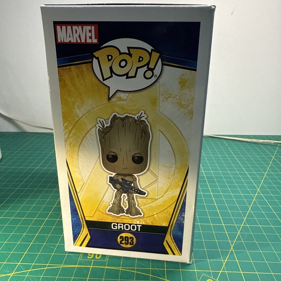 Funko Pop! Vinyl: Marvel - Groot (w/ Blaster) #293 | eBay