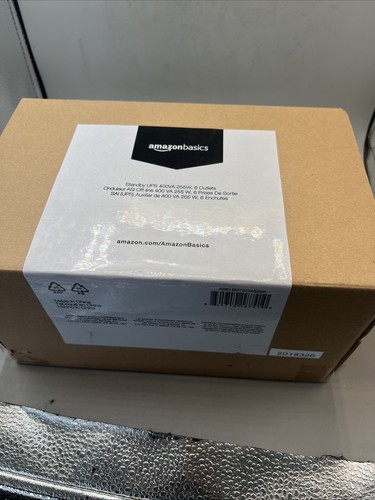 AmazonBasics 1PA-1198000-00G 400VA 255W Standby 6 Outlet | eBay