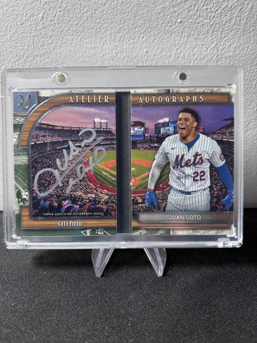 2025 Topps Museum Collection Juan Soto Atelier Book Card Auto #d /25 | eBay