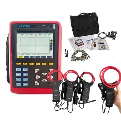 Power Quality Analyzer 3 Phase Power Quality Meter with 10A~6000A CT ...