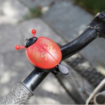 Kids Bike Bell Funny Ladybug Cycling Ring Bell Cycling Siren Mini Bells ...