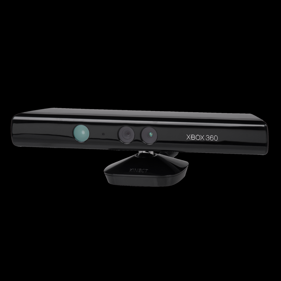 xBox 360 Kinect Sensor for Ghost Hunting SLS Stickman Camera Skeletal ...
