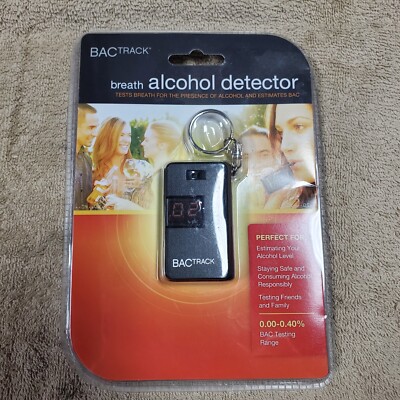 BACtrack Breath Alcohol Detector Portable BT-KC10 Brand New Sealed | eBay