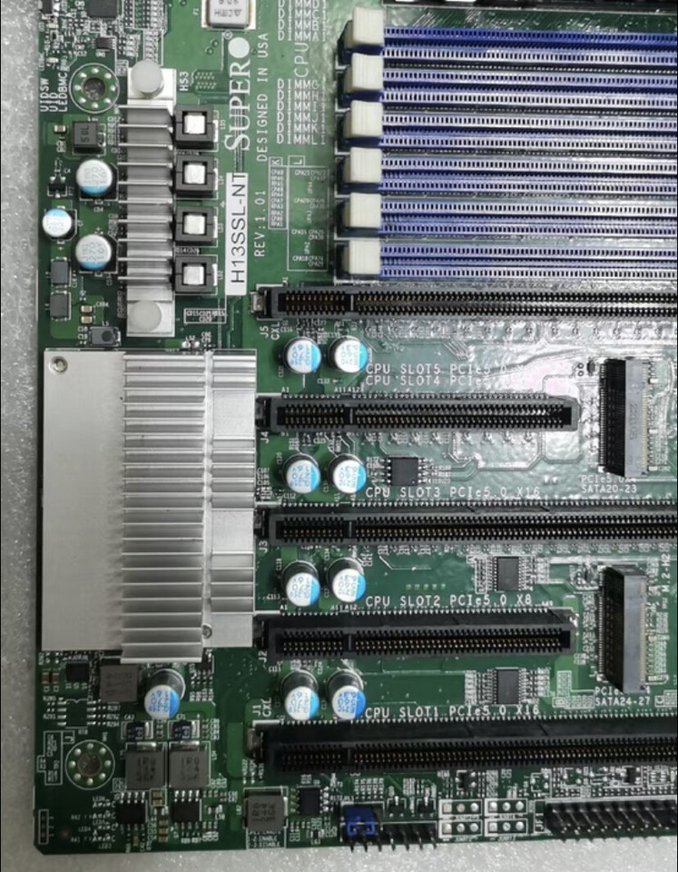 Supermicro H13SSL-NT Motherboard For AMD EPYC SP5 CPU Processors | eBay