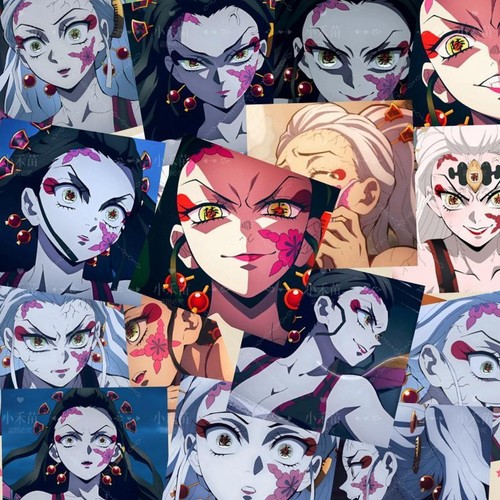 Demon Slayer Daki Phone Graffiti Decals for Skateboard Laptop Luggage ...