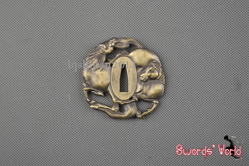 High Quality Zinc Alloy Tsuba Hand Guard For Japanese Katana Samurai ...