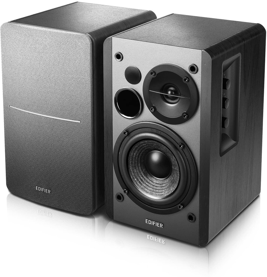 Edifier R1280DB Powered Bluetooth Bookshelf Speakers - Optical Input ...