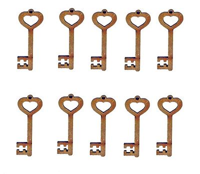 MDF Wooden Key Shapes Laser Cut 3mm Wood Keys Shape Craft Designs ...