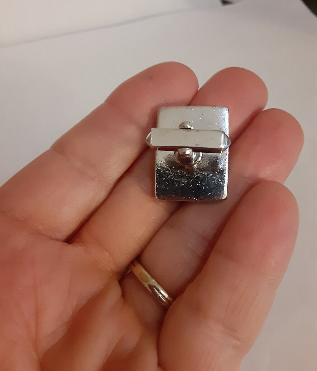 Vintage Swank Silver tone Mideivel Knight Red Glass Stone Cufflinks | eBay