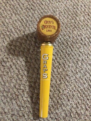 Gray's Original Lager Beer Tap Pull Handle 10" Tall | eBay