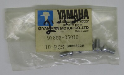 New Yamaha Genuine Parts Boat OEM Pan Head Screw Lot of 5 Part No ...
