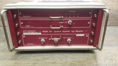 HTI HYDROACOUSTIC 291 Portable ACOUSTIC TAG RECEIVER Fish Tracker | eBay
