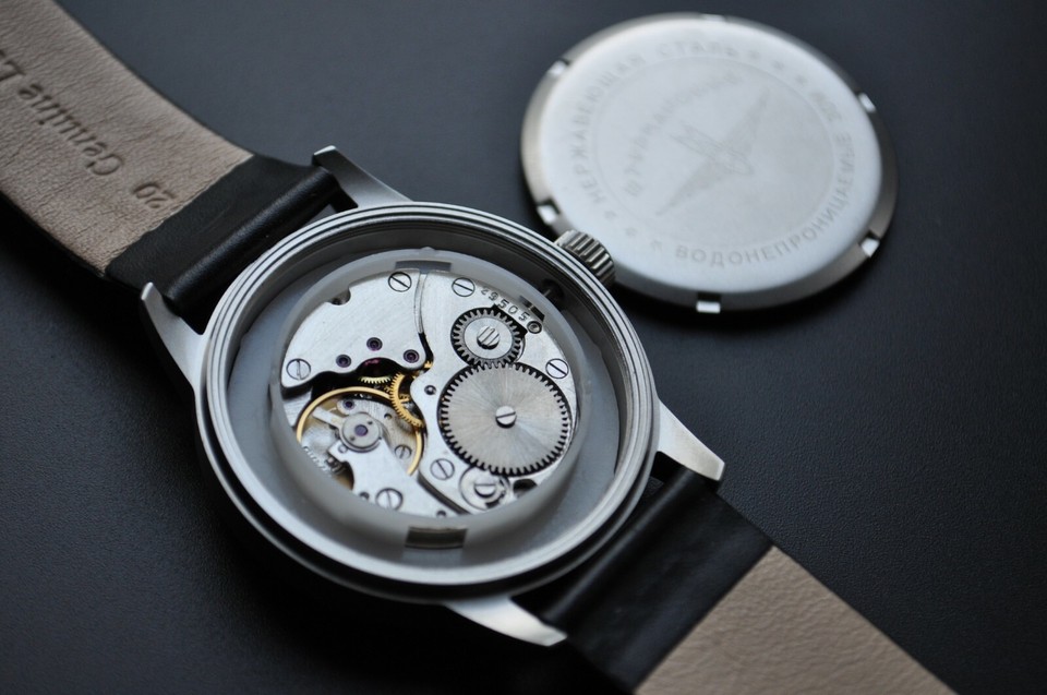 Vintage Watch 1-MCHZ WW-2 Militare Pilot Moda Cal:Pobeda Zim-2602-03 ...