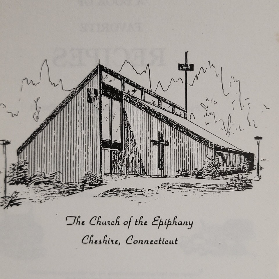 Vtg Favorite Recipes of Epiphany Parish Ladies Guild Cheshire, CT ...