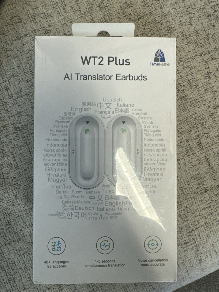 Timekettle WT2 Plus Earphone-type Translator Mutual Interpreter | eBay