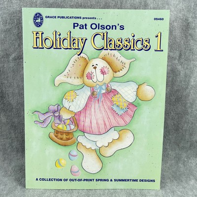 Holiday Classics 1 Pat Olson Decorative Tole Painting Book Easter ...
