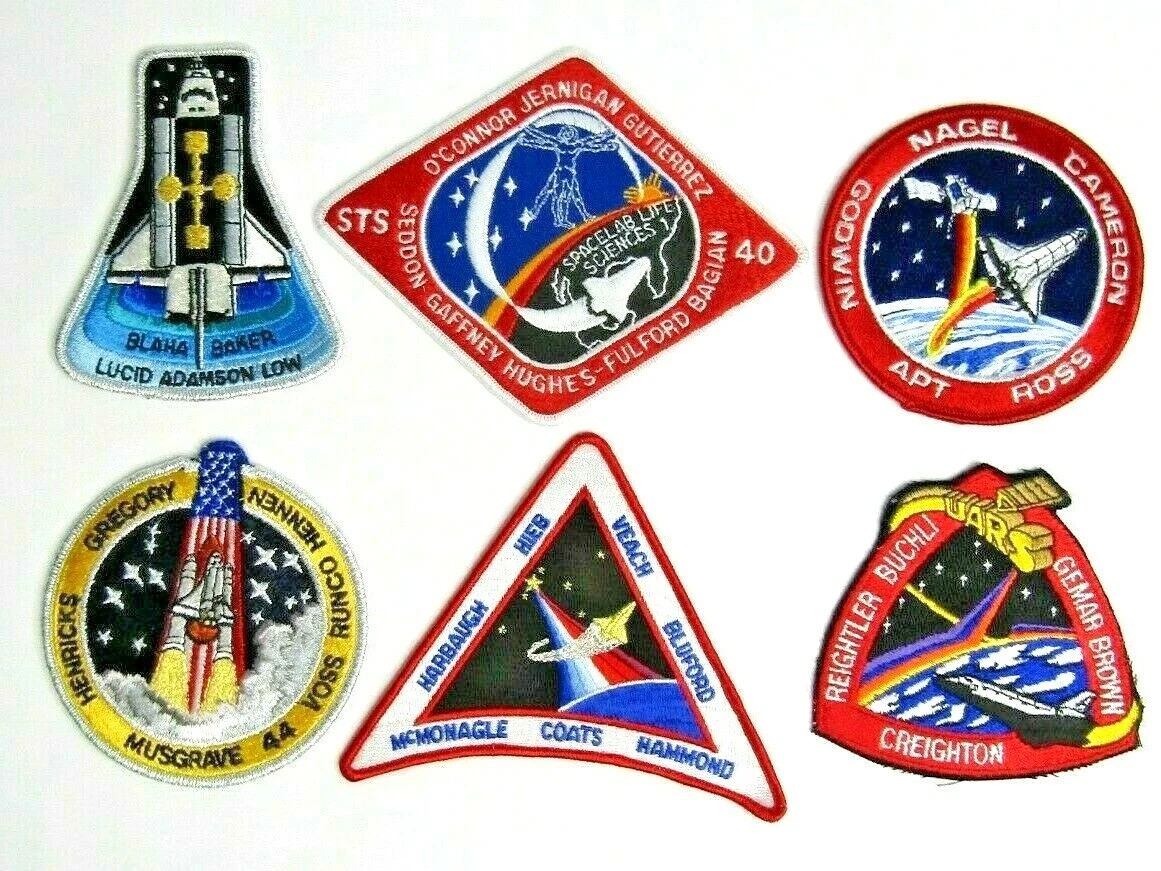 1991 Space Shuttle Patches