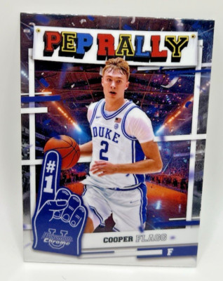 Cooper Flagg PEP RALLY 2024-25 Bowman Chrome University Basketball #PR ...