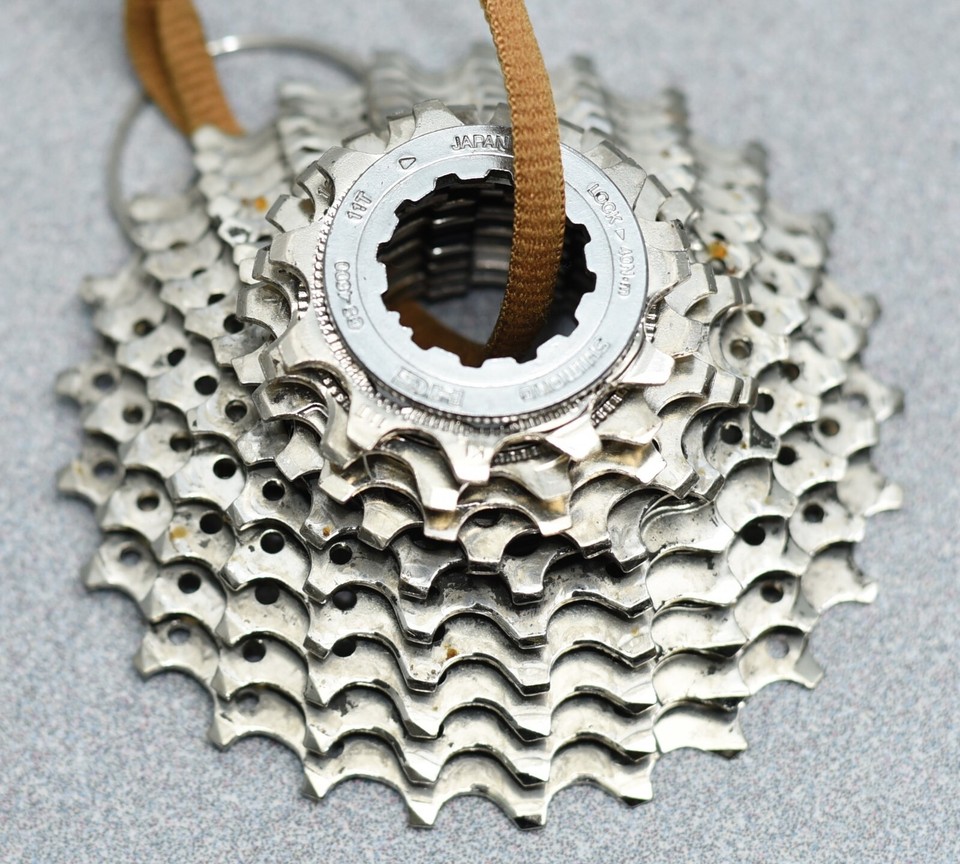 Shimano Tiagra CS-4600 Cassette, 11-25T, 10-Speed, Clean, Low Miles ...