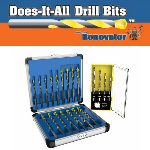 Does-It-All Drill Bits #As seen on TV # Genuine Product # Bonus Bit Set | eBay Australia