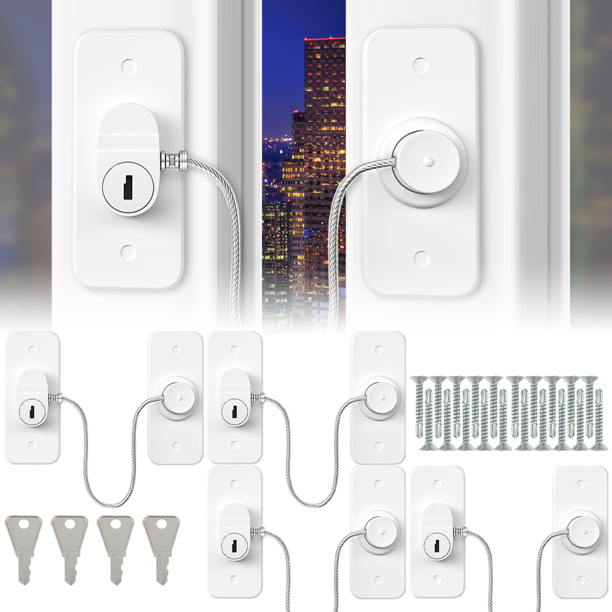 Combination Lock Cabinet Locks Window Safety Lock Refrigerator ...