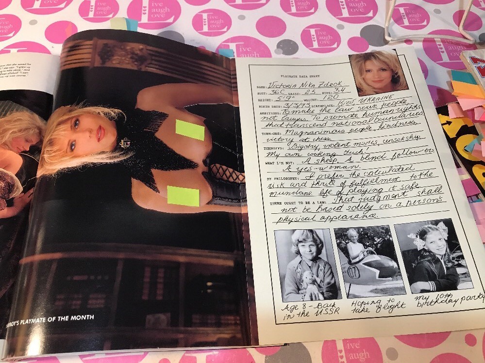 PLAYBOY OCTOBER 1994 VICTORIA ZDROK, HEATHER LOCKLEAR, PAULA BARBIERI ...