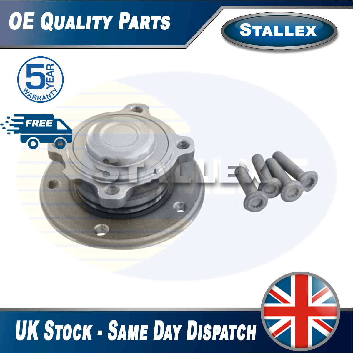 Fits BMW X1 2009-2015 1.6 2.0 D Wheel Bearing Kit Front Stallex ...